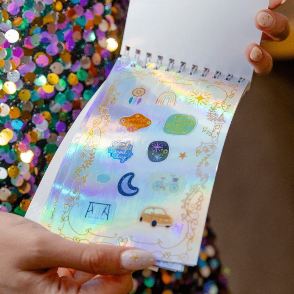Holograma Sticker book - Adult-ing