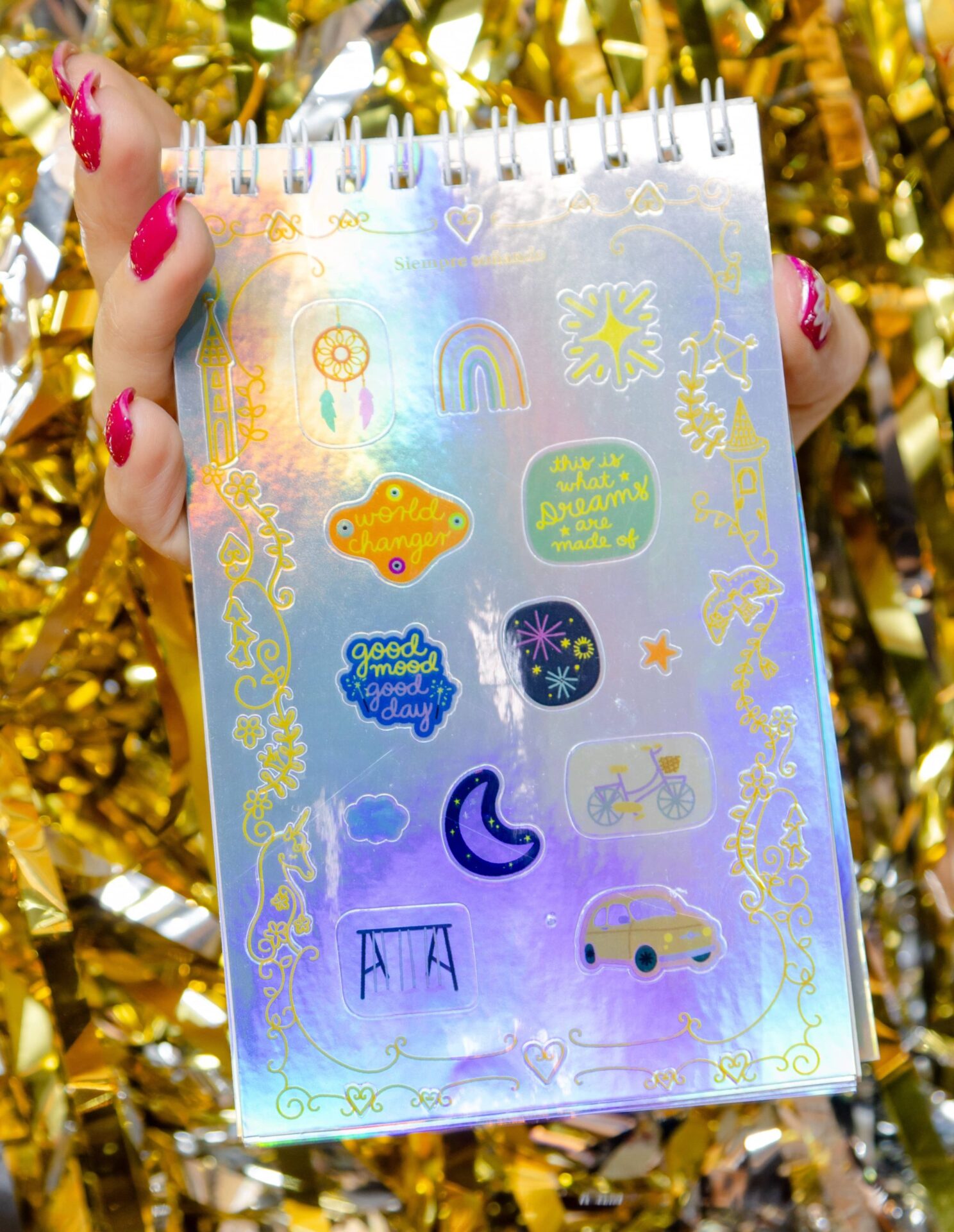 Holograma Sticker book - Adult-ing